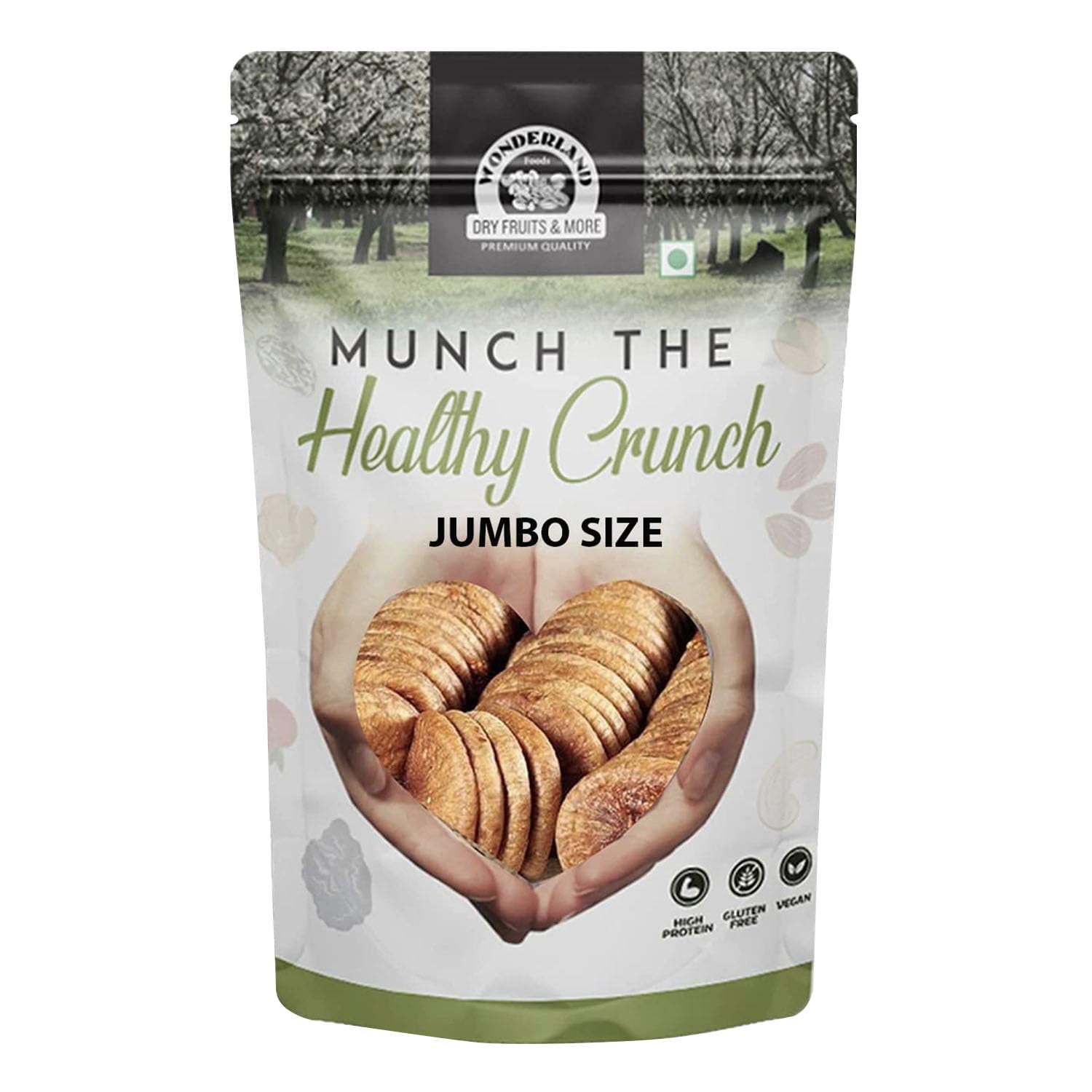 Organic Dried Afghani Anjir Figs By Wonderland Foods 500gm, | Munch The ...