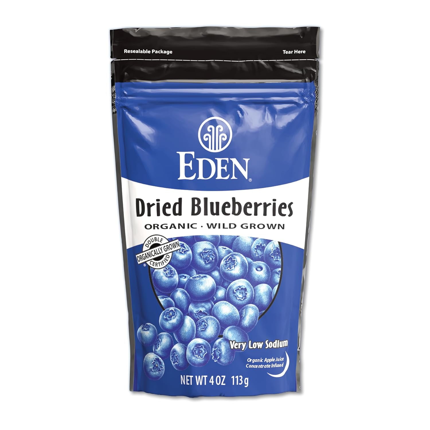 Organic Dried Blueberries, 4 oz Bag - Walmart.com
