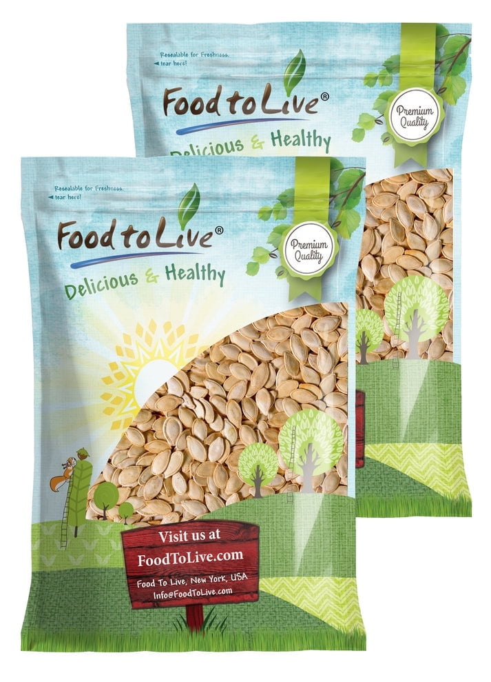 Organic Dry Roasted Pumpkin Seeds in Shell, 12 Pounds – Kosher, Vegan ...