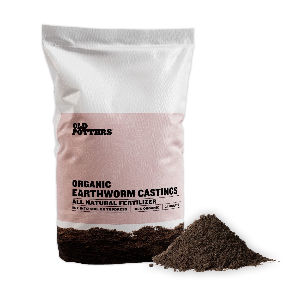 Organic Earthworm Casting All-Natural Fertilizer for Indoor and Outdoor ...