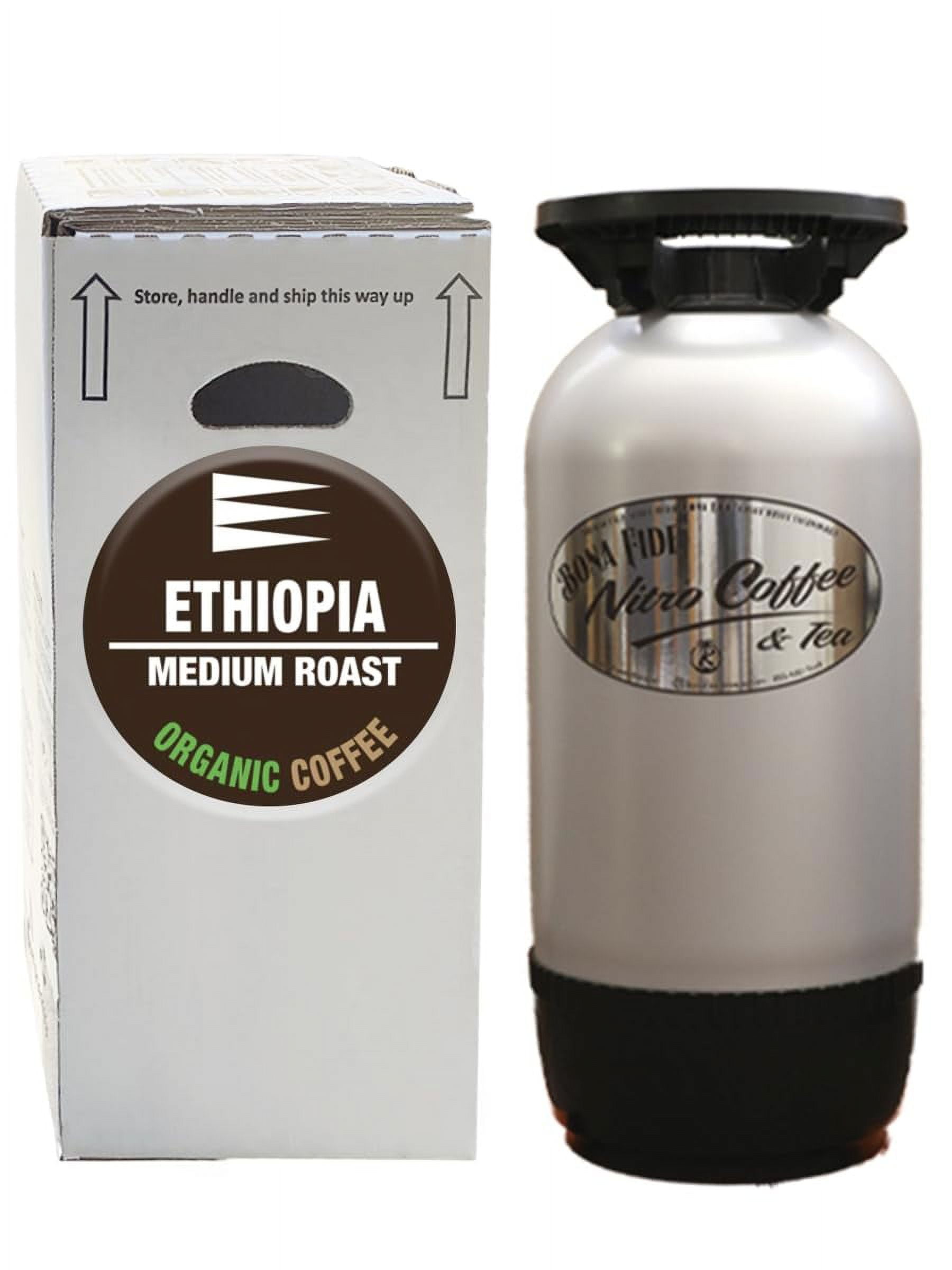 Organic Ethiopia Still Coffee - 5 Gallon Bag-in-Keg (BIK) Keg, PolyKeg ...