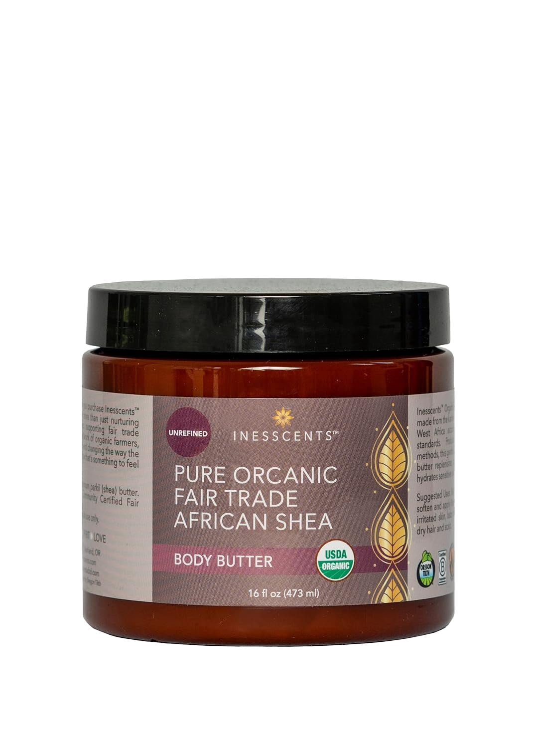 Organic Fair Trade African Shea Butter 16 oz. Tub - Walmart.com