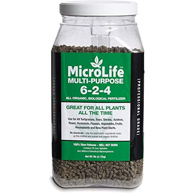 MicroLife Professional Grade Organic Fertilizer for All Plants, 7LB ...