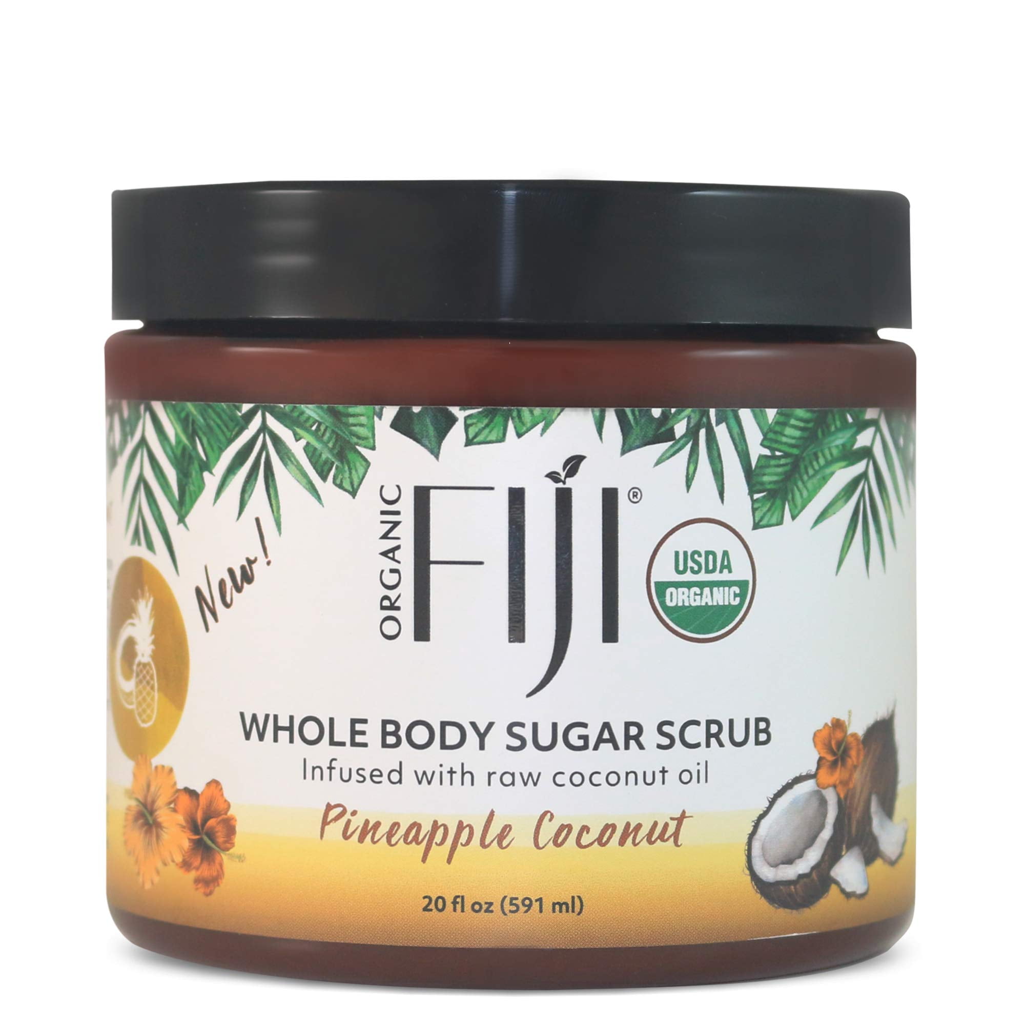 Organic Fiji Whole Body MMF7 Scrub - Infused with Coconut Oil ...