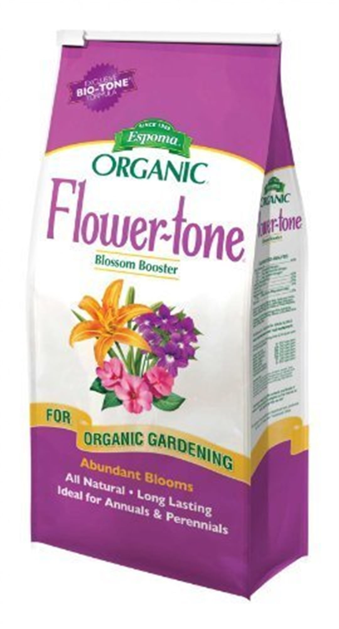 Organic Flower-tone Plant Food, 4 lbs - Walmart.com