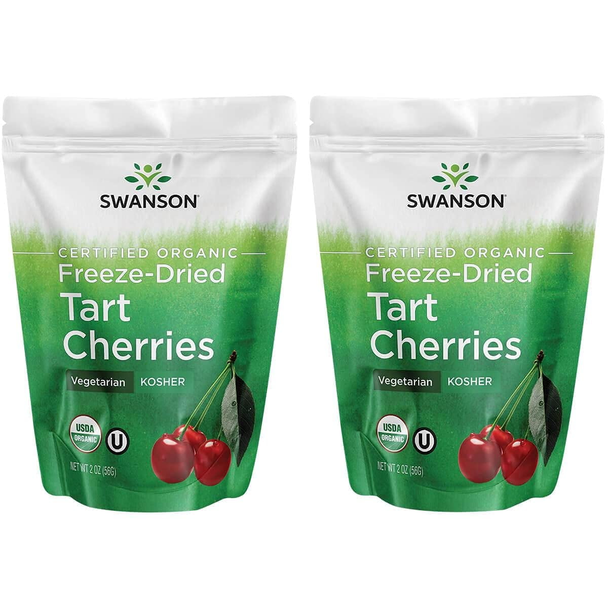 Organic Freeze-Dried Cherries 2 oz Pkg 2 Pack - Walmart.com