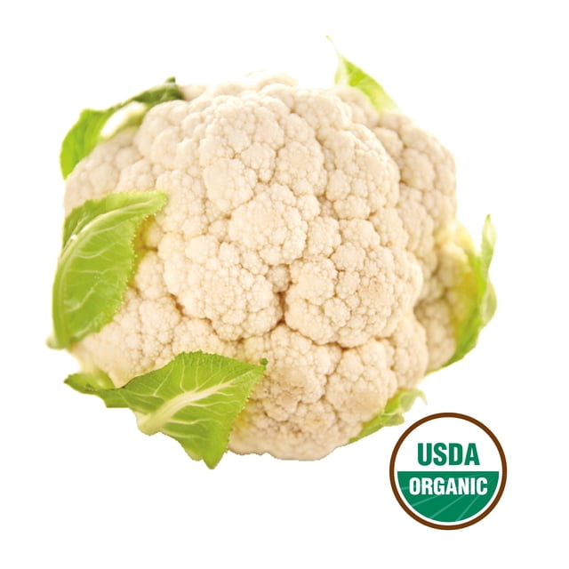 Organic Fresh Cauliflower, Each - Walmart.com