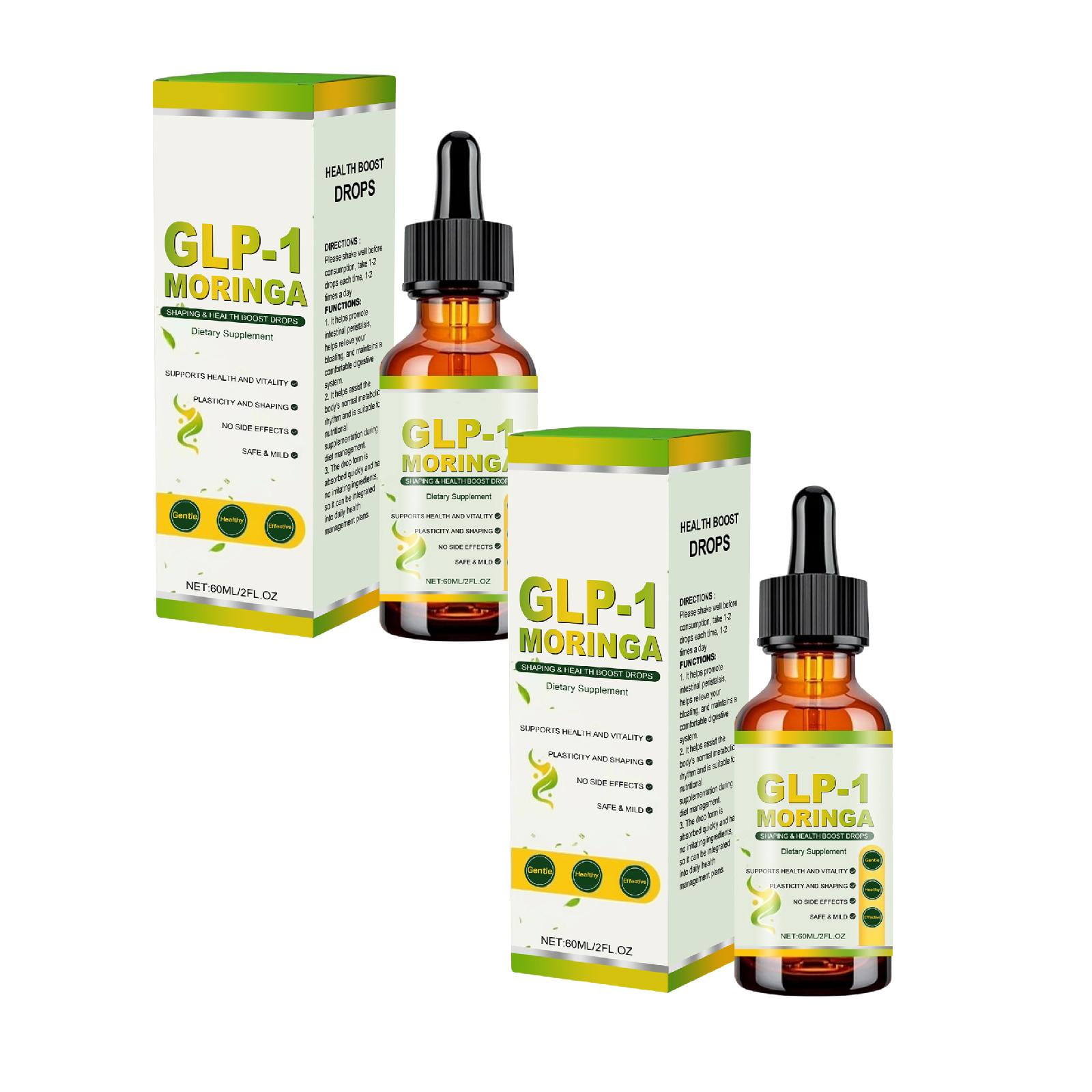 Organic GLP-1 Drops for Intestinal Health - Moringa-Powered Digestive ...