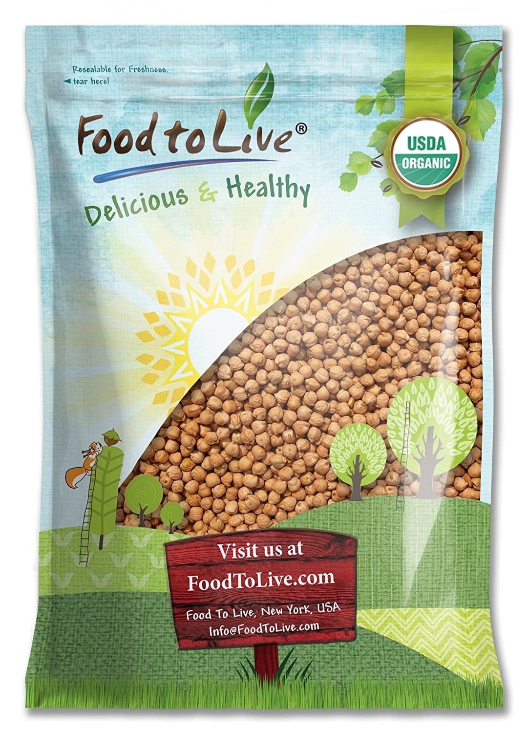 Food to Live Dry Beans & Legumes for Office Snacks & Meals - Walmart ...