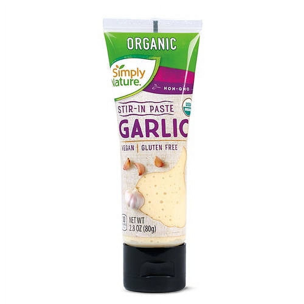 Organic Garlic Stir in Paste, 2.8 oz- Pack of 5 - Walmart.com