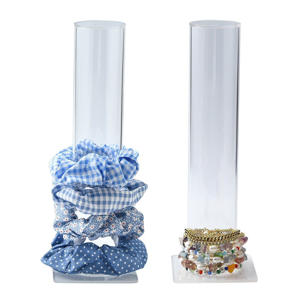Organic Glass Bracelet Displays Vertical Tower Jewelry Bracelet Display ...