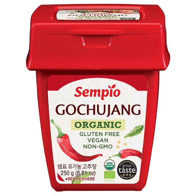 Organic Gluten- Gochujang - Korean Red Chili Paste, Spicy, Sweet and ...