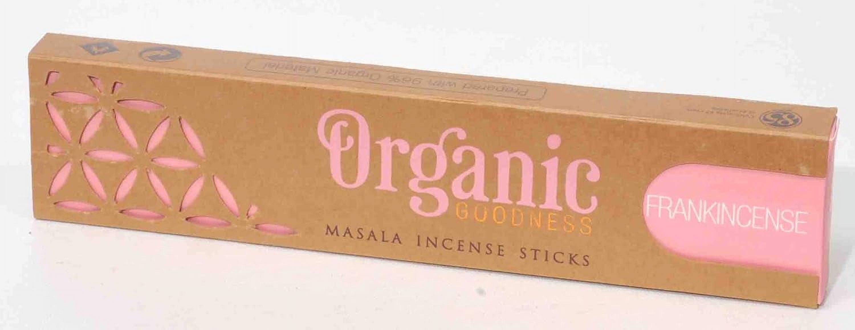 Organic Goodness Masala Incense - Frankincense 15g Box/12 (Frankincense ...