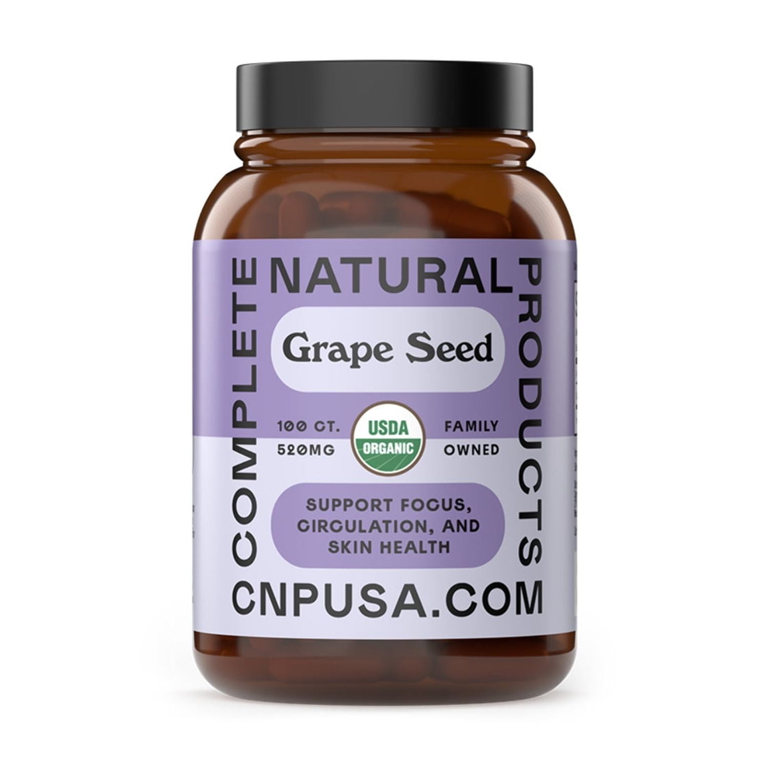 Organic Grape Seed Capsules - Walmart.com
