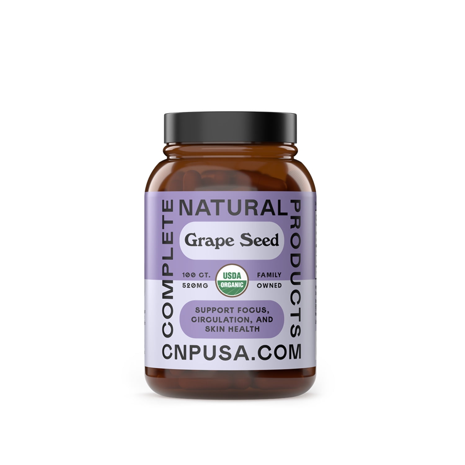 Organic Grape Seed Capsules - Walmart.com