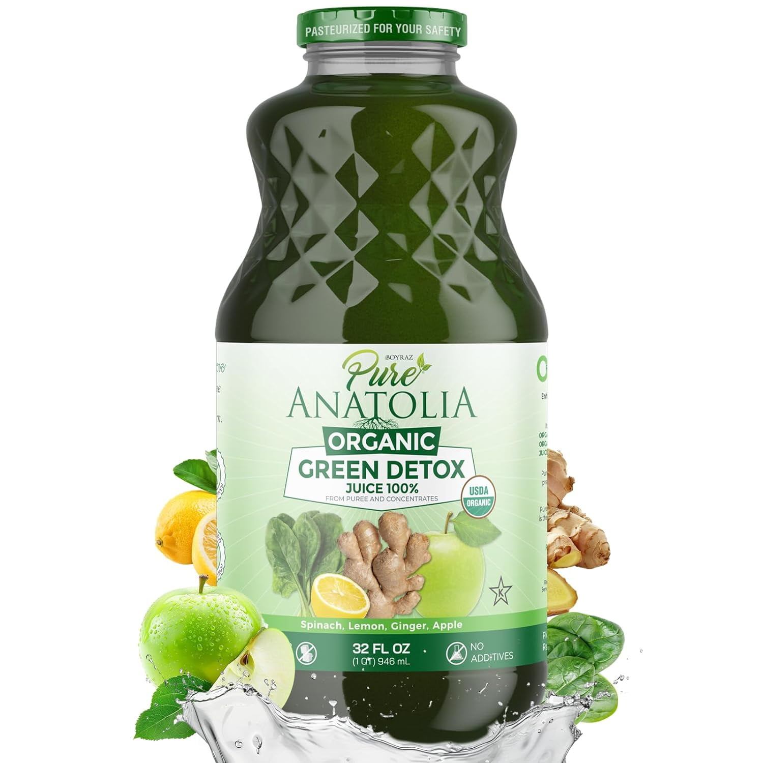 Organic Green Detox Juice by - Immunity, Enhance your Health - USDA ...