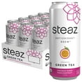 Organic Green Tea Unsweetened Passionfruit (12 Pack) Antioxidant Brew ...