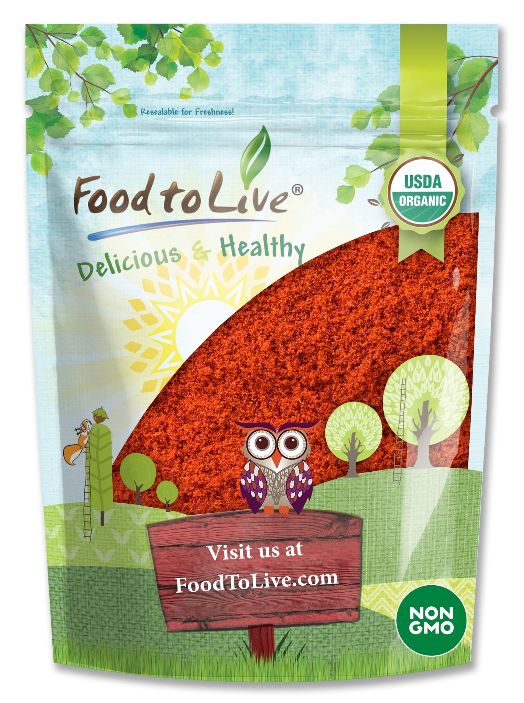 Organic Ground Cayenne Pepper, 4 Ounces – 100% Pure, Natural and Non ...