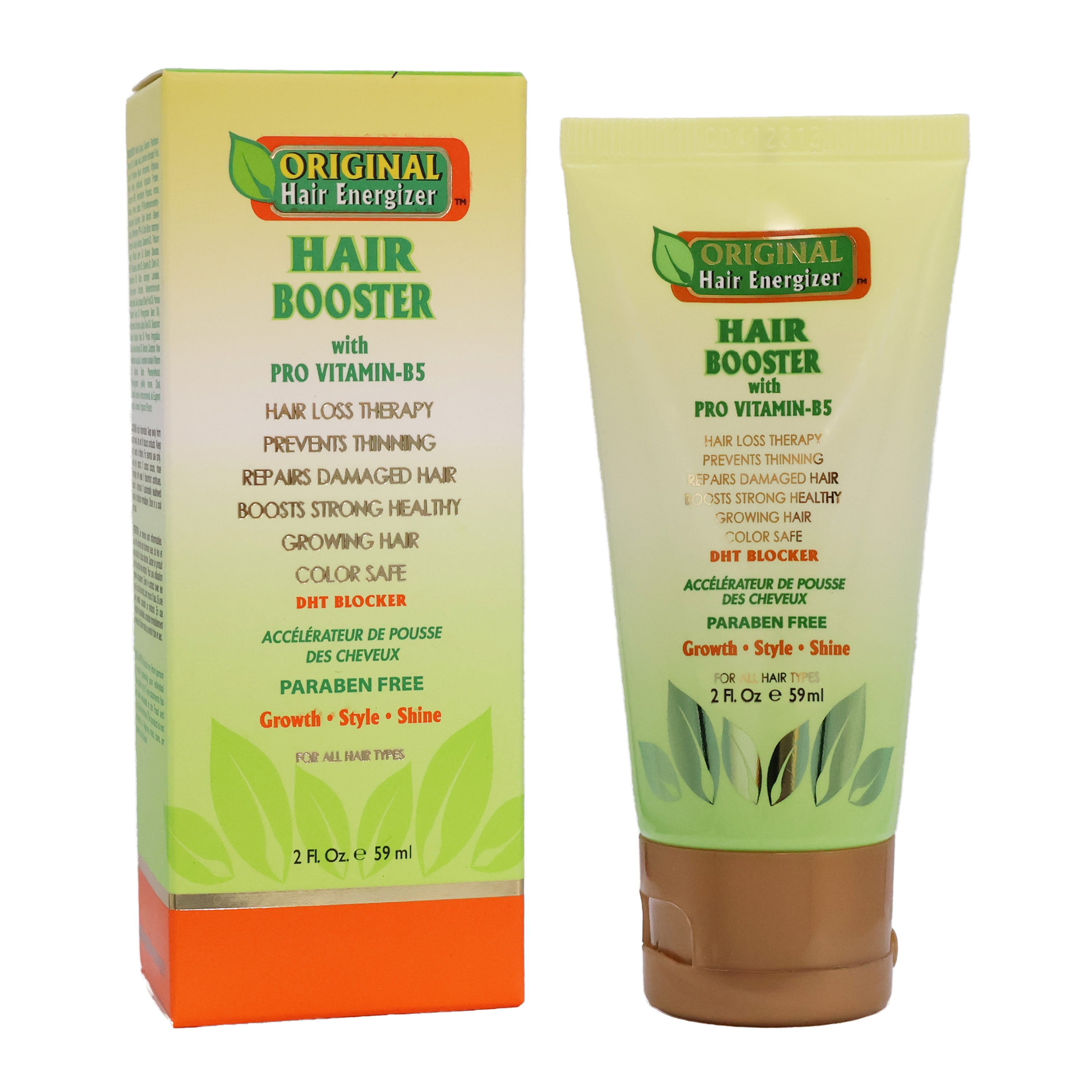 Organic Hair Energizer Hair Growth Booster, 2 Oz., Pack of 6 - Walmart.com