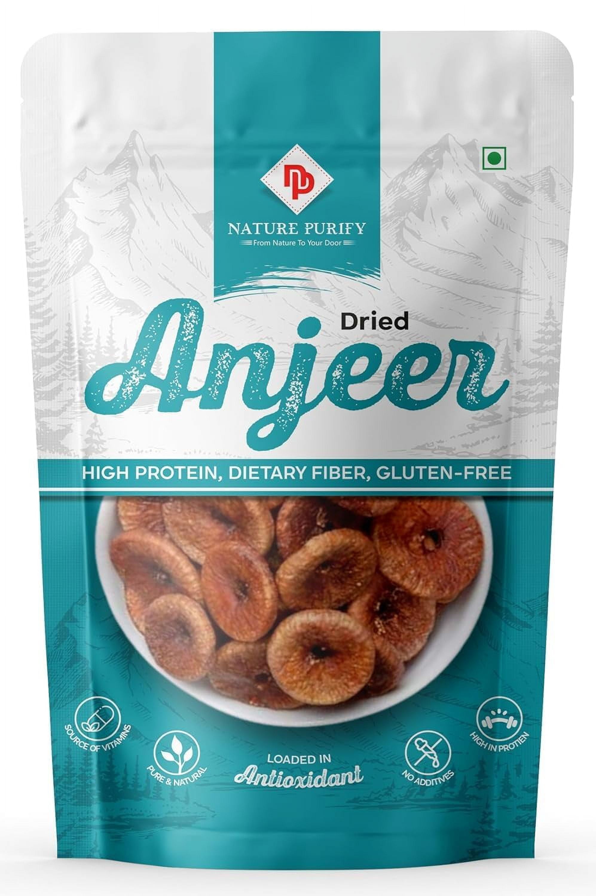 Organic Healthy Dried Figs Afghani Anjeer By Nature Purify 900gm ...