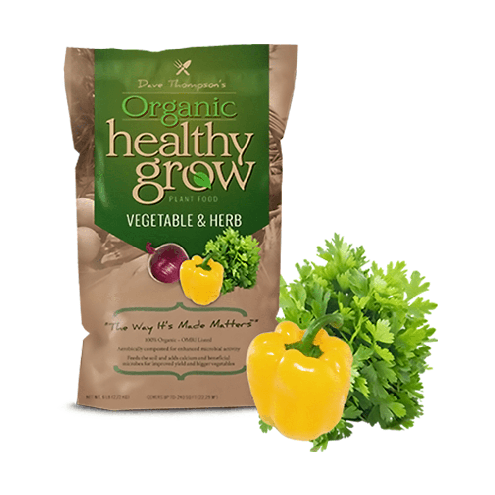 Organic Healthy Grow Vegetable and Herb Garden Plant Food Fertilizer, 3 ...