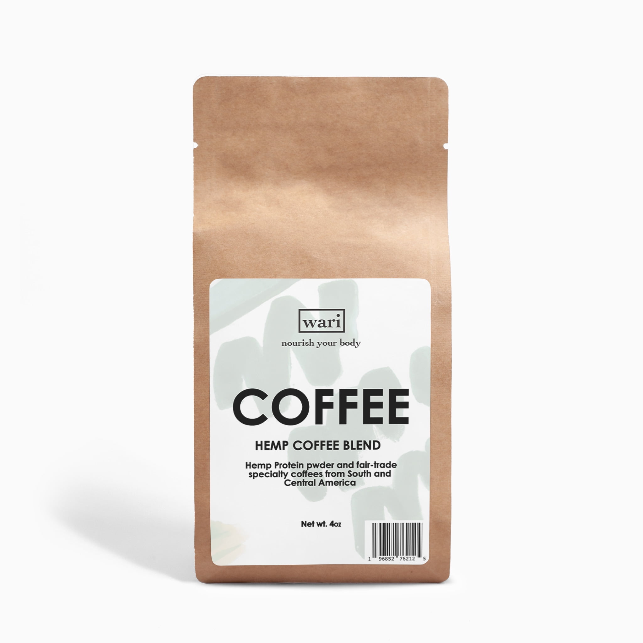 Organic Hemp Coffee Blend - Medium Roast 4oz - Walmart.com