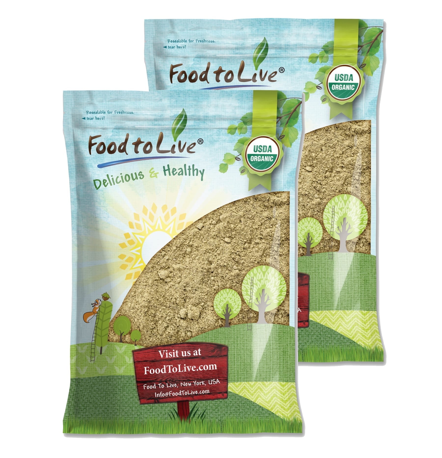 Organic Hemp Protein Powder, 16 Pounds — Non-GMO, Raw, Vegan, Kosher ...