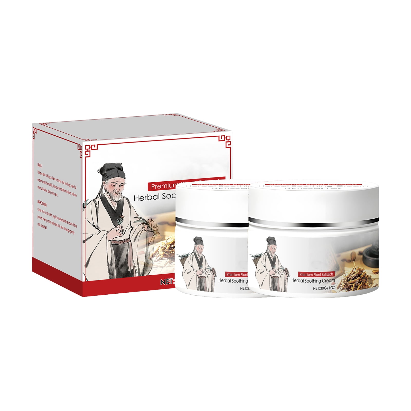 Organic Herbal Salve Cream Ointment: Ultimate Skin Soothing Balm for ...