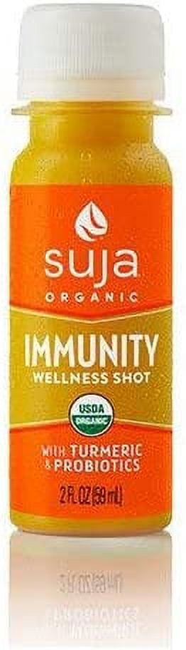 Organic Immunity Wellness Shot with Tumeric & Probiotics 2 Ounce (Pack ...