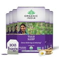 Organic India Tulsi Sleep Herbal Tea - Holy Basil, Stress Relieving ...