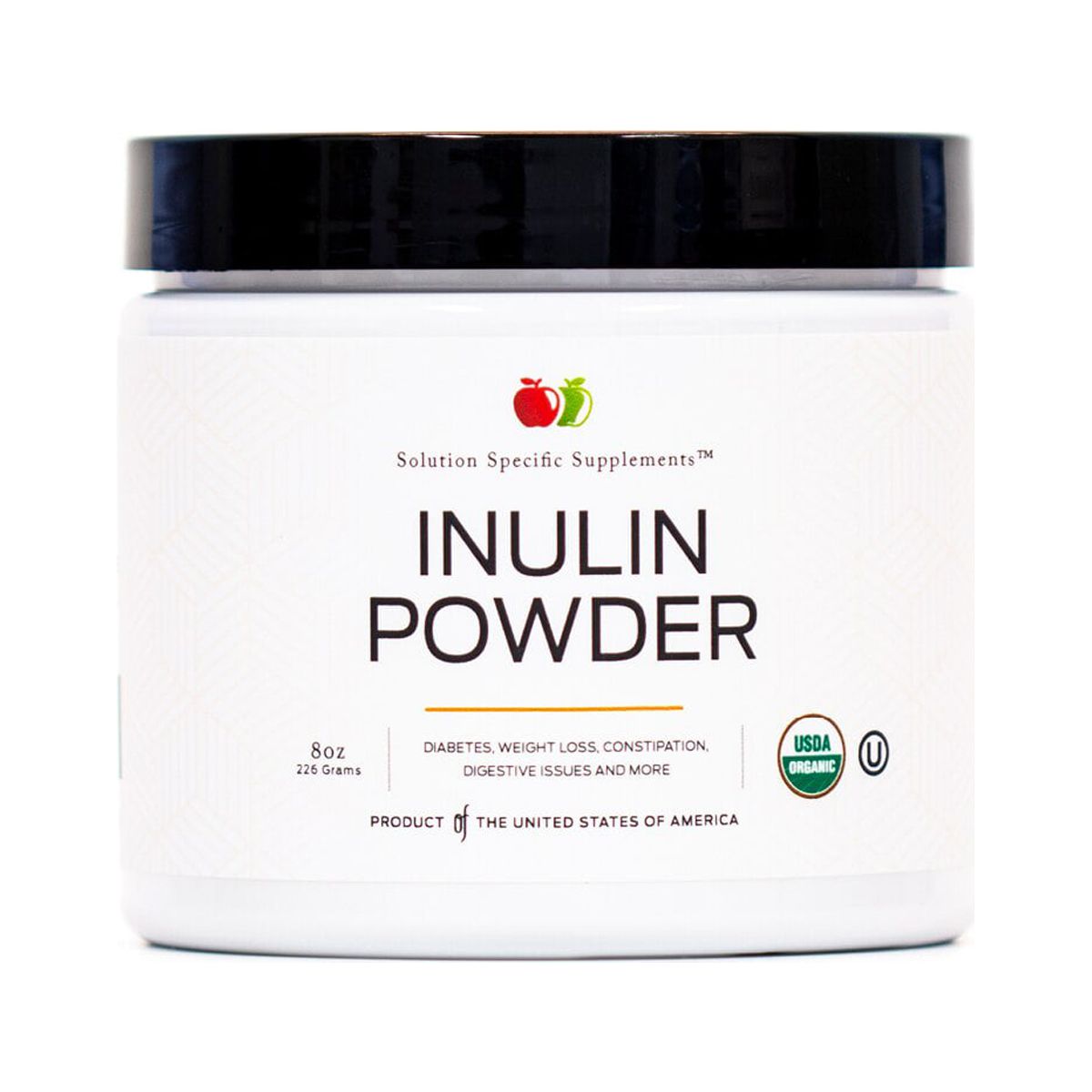 Organic Inulin Powder Fiber Supplement - Jerusalem Artichoke Prebiotic ...