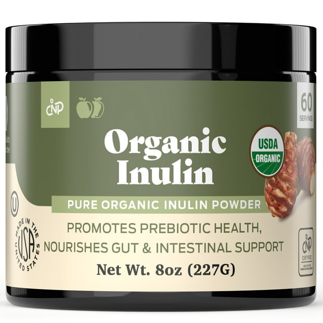 Organic Inulin Powder - Jerusalem Artichoke Prebiotic for Gut Health ...