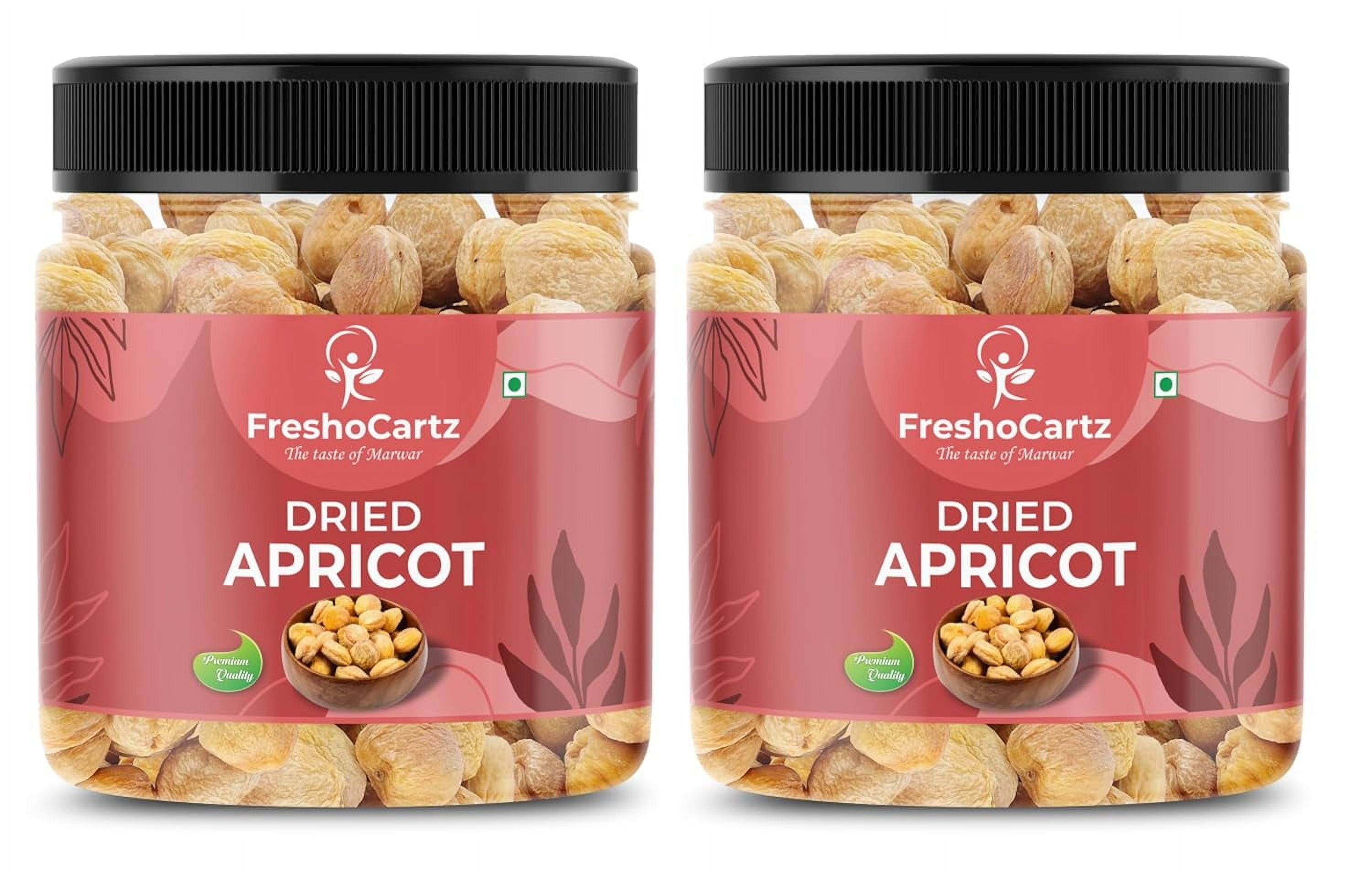 Organic Jumbo Dried Apricots By FreshoCartz 500gm, (250gm * 2) | Good ...