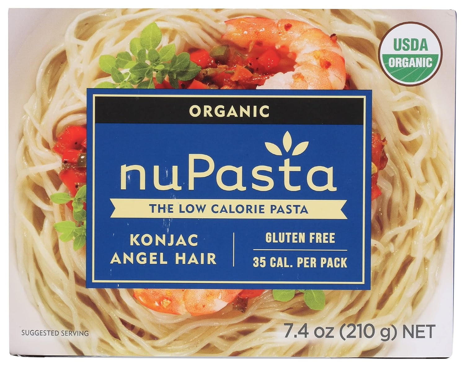 Organic Konjac Angel Hair, Gluten , Starch , 7.4 Ounce (Pack of 8 ...
