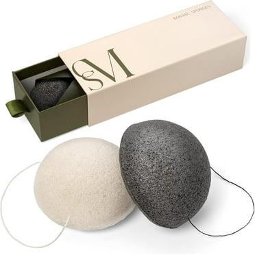 Dr. Sponge Konjac Sponge, Charcoal, 0.6 Oz - Walmart.com