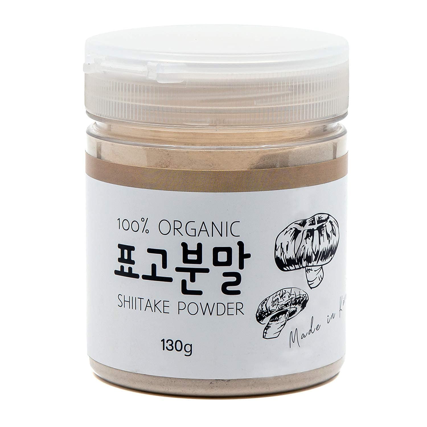 Organic Korean Shiitake Mushroom TSF6 Powder [ USDA Certified ] All ...