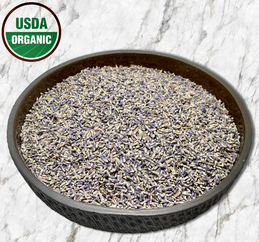 Organic Lavender flower Buds, 16 oz | Ultra quality with strong blue ...