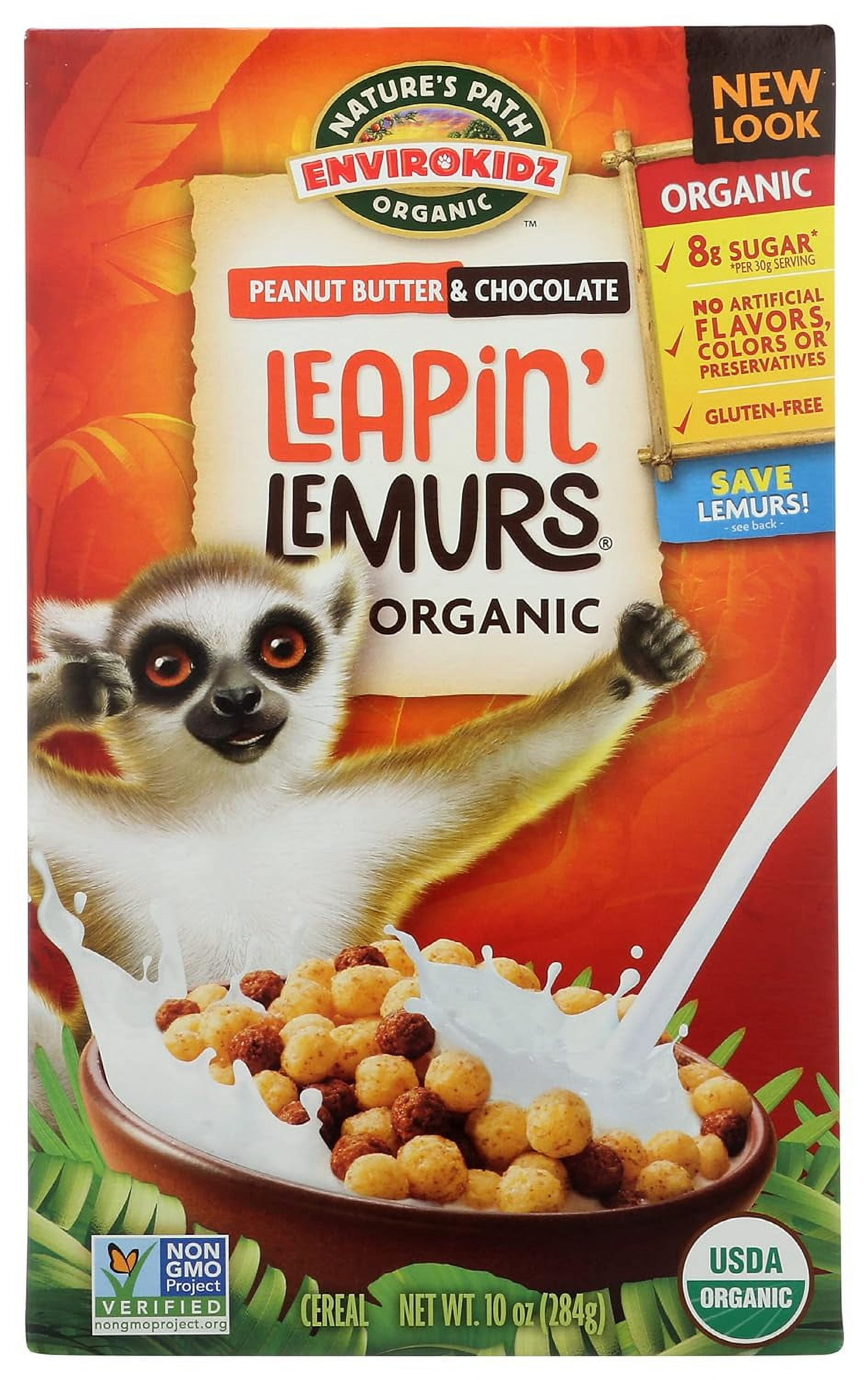 Organic Leapin Lemurs Cereal ( 12x10 OZ) ( Value Bulk Multi-pack) - Walmart.com