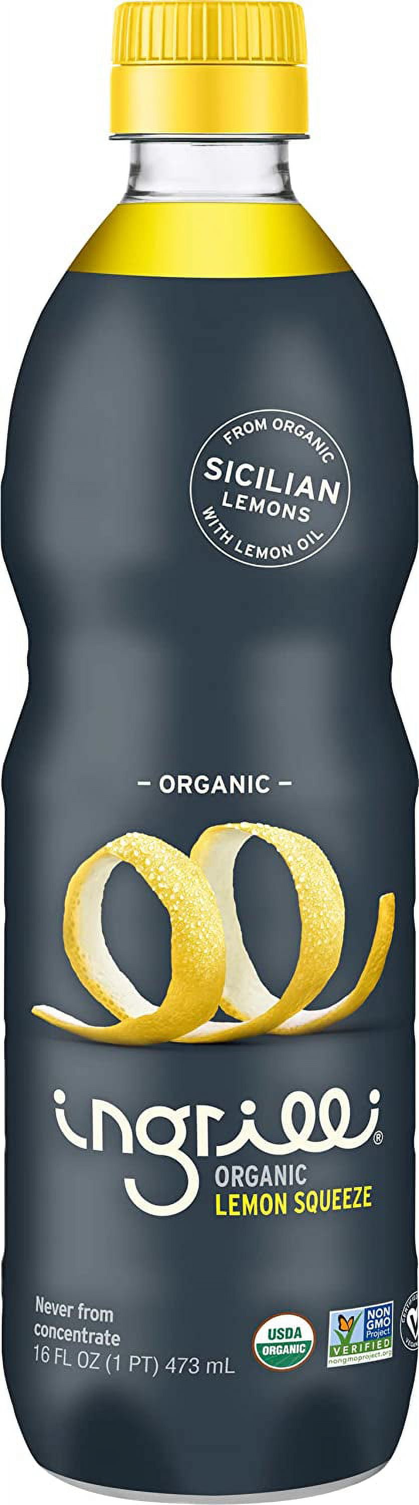 Organic Lemon Squeeze, 16 Fl Oz Bottle (Pack of 6) - Walmart.com