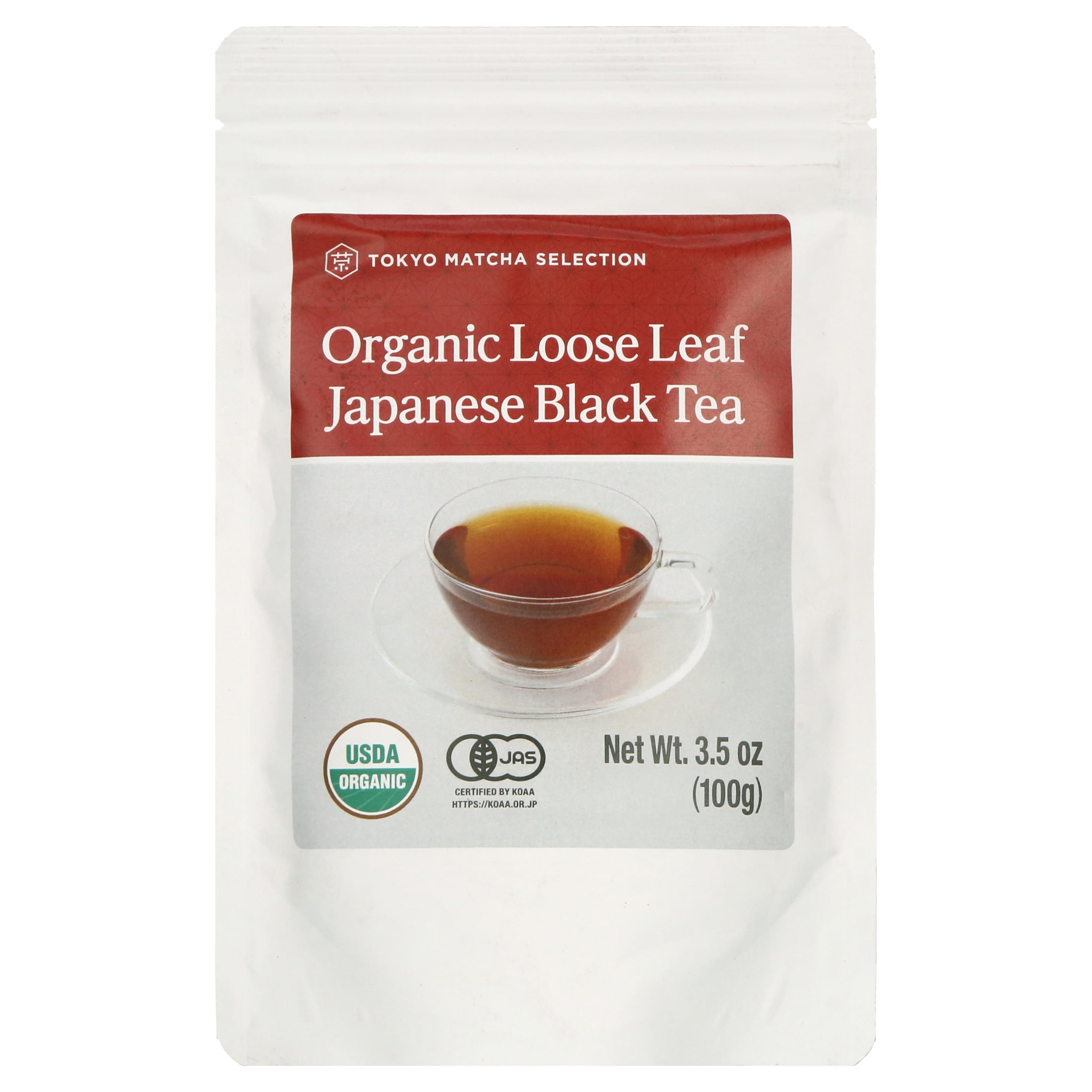 Organic Loose Leaf Japanese Black Tea 3.5 oz (100 g) USDA Certified in ...
