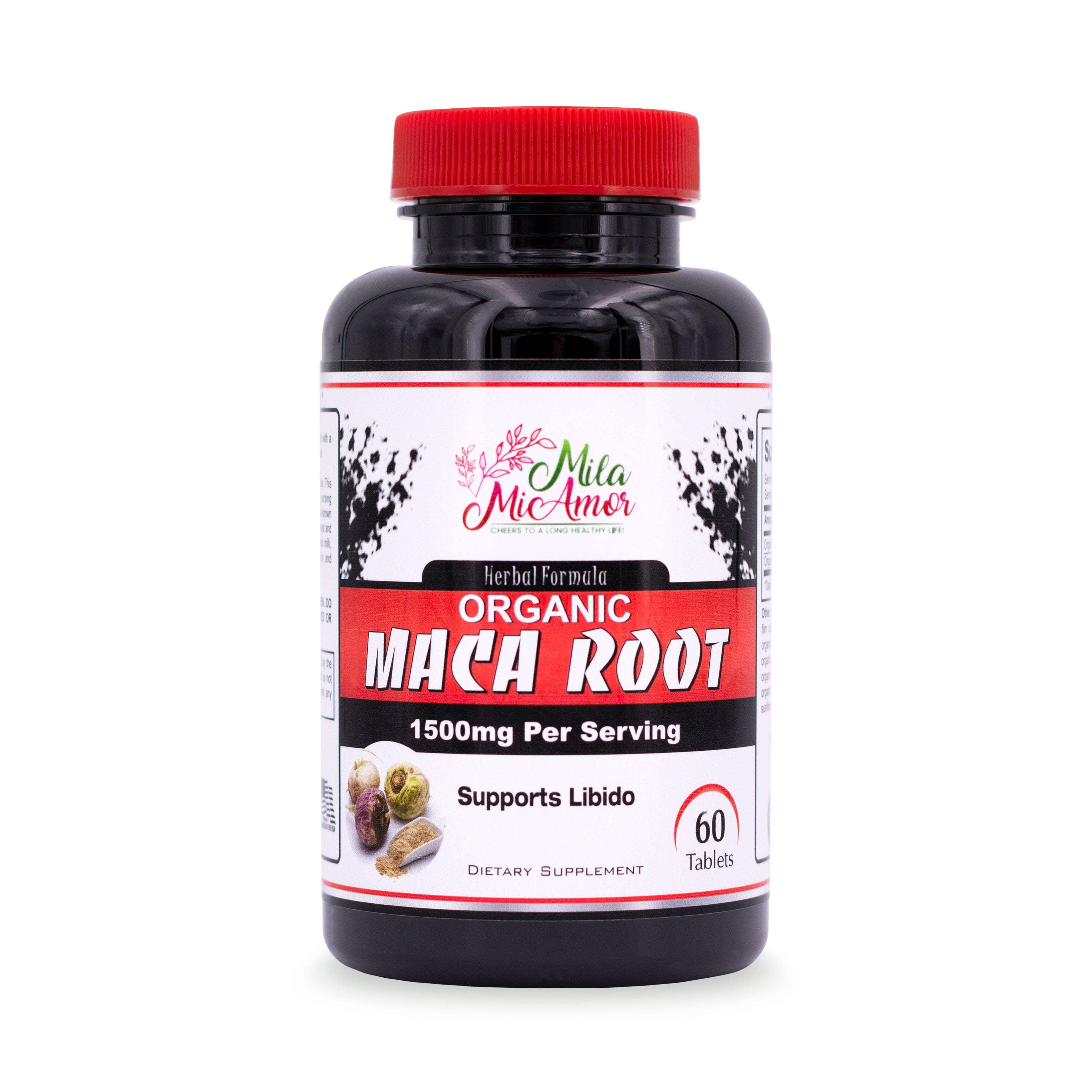 Organic Maca Root | Sustained Energy Boost | Peak Performance Support ...