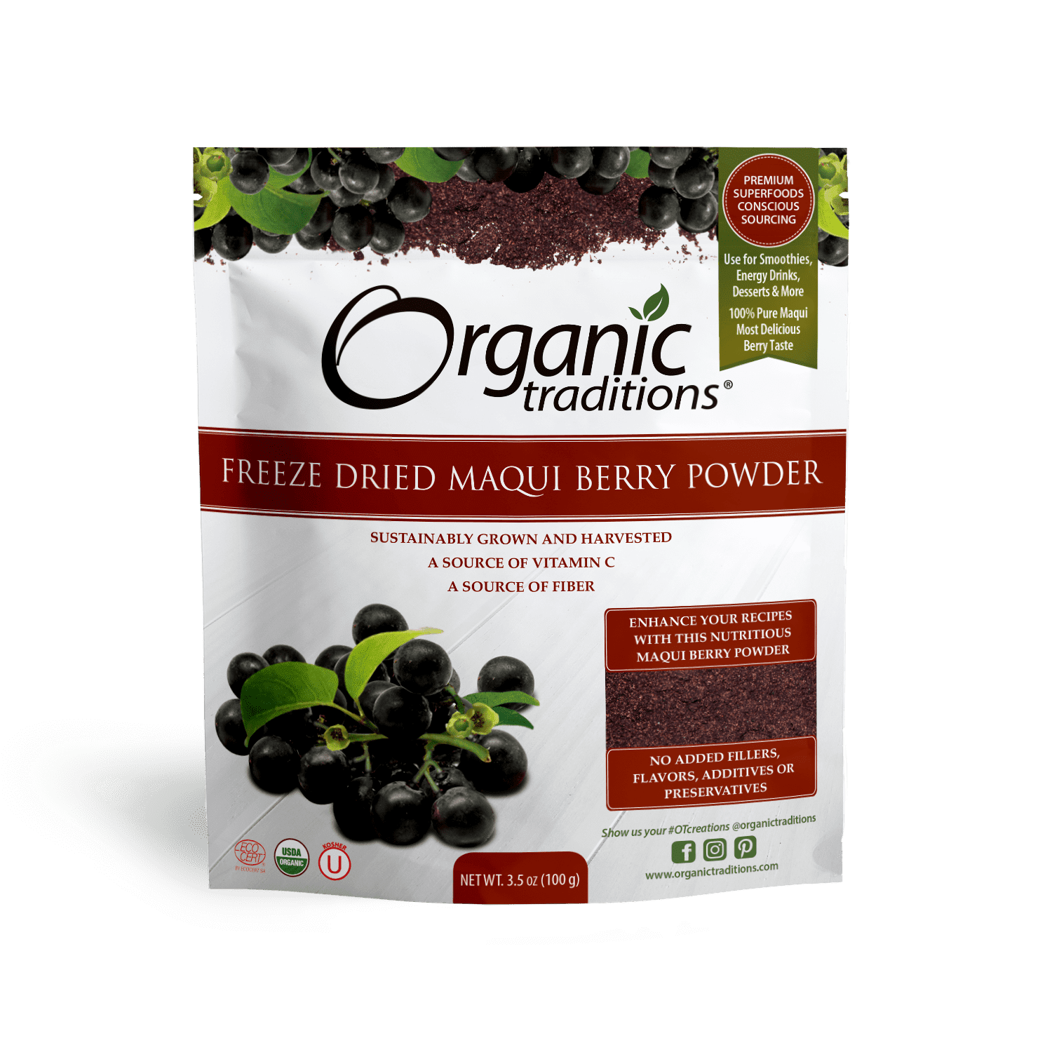 Organic Maqui Berry Powder - Walmart.com