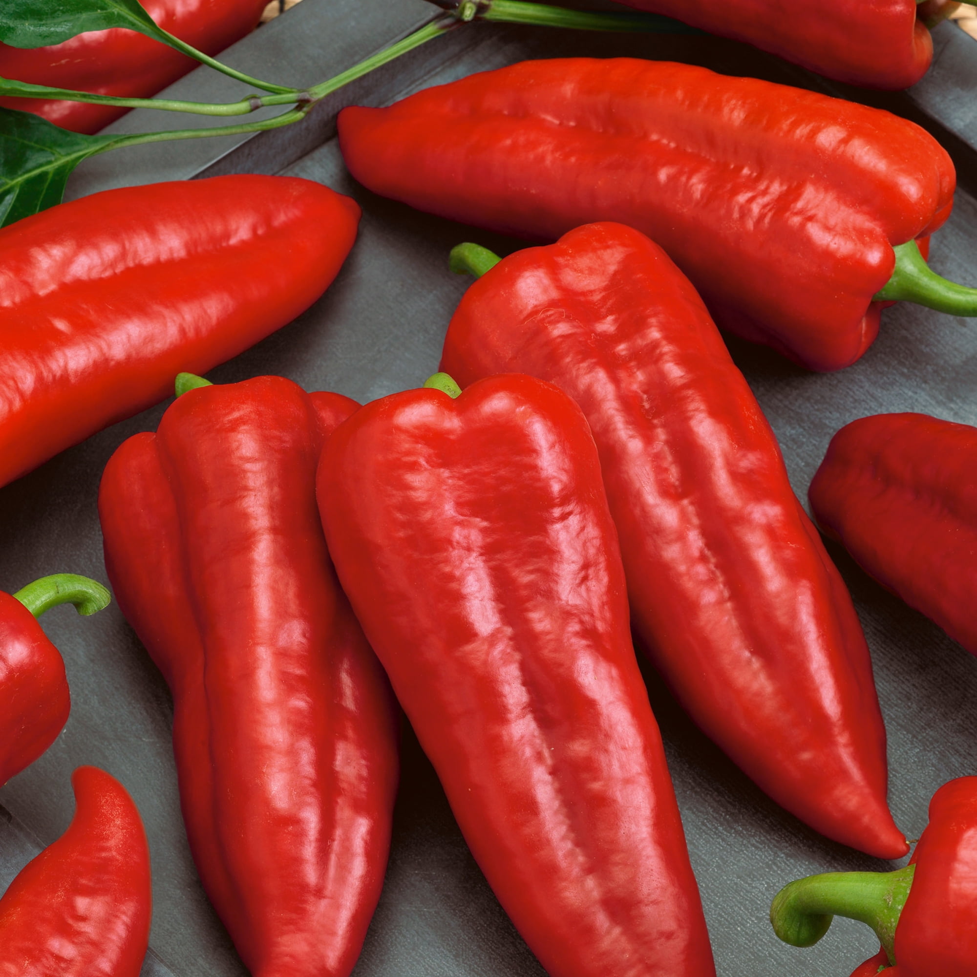 Organic Marconi Red Hot Pepper Seeds - 250 Mg Packet ~56 Seeds - Non ...