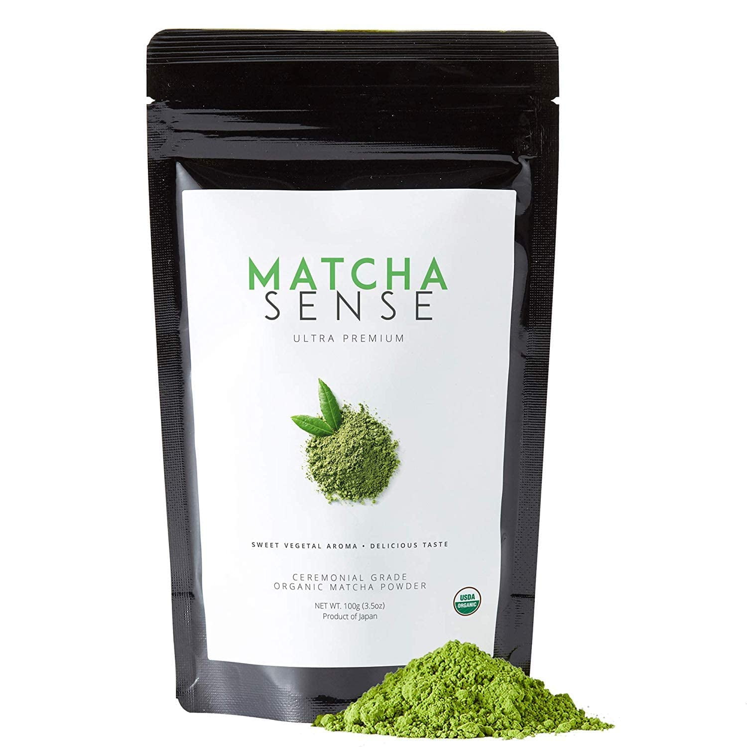 Organic Matcha Green Tea Powder Ceremonial Grade - Energy, Japanese ...