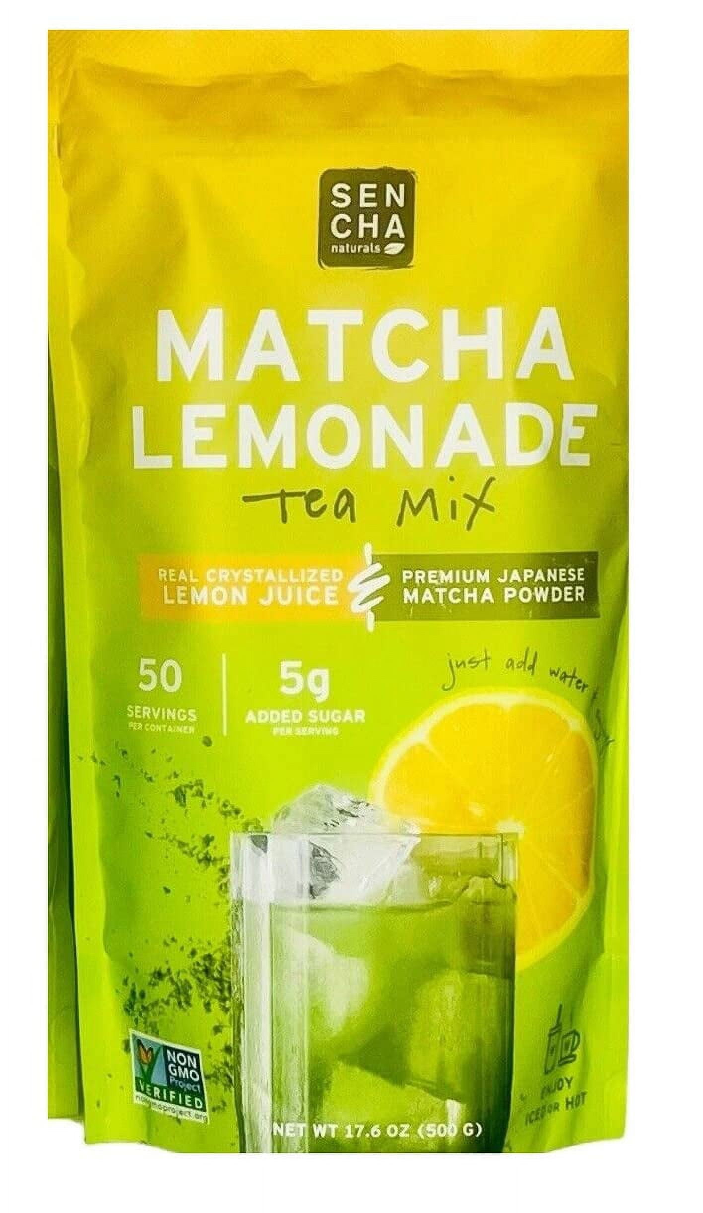 Organic Matcha Lemonade Tea Mix With Premium Japanese Matcha Powder (50 ...