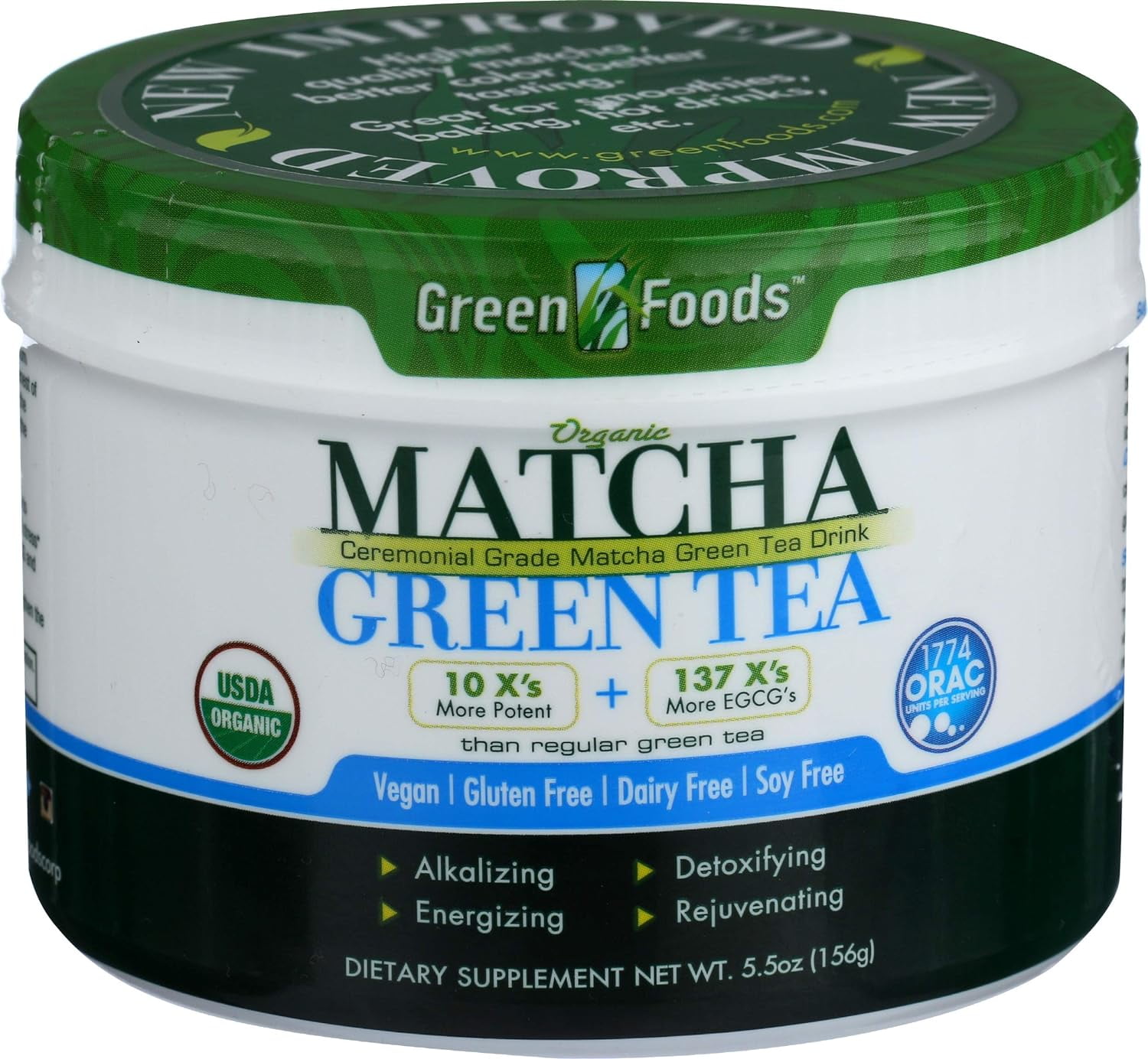 Organic Matcha Tea - 5.5 oz - Walmart.com