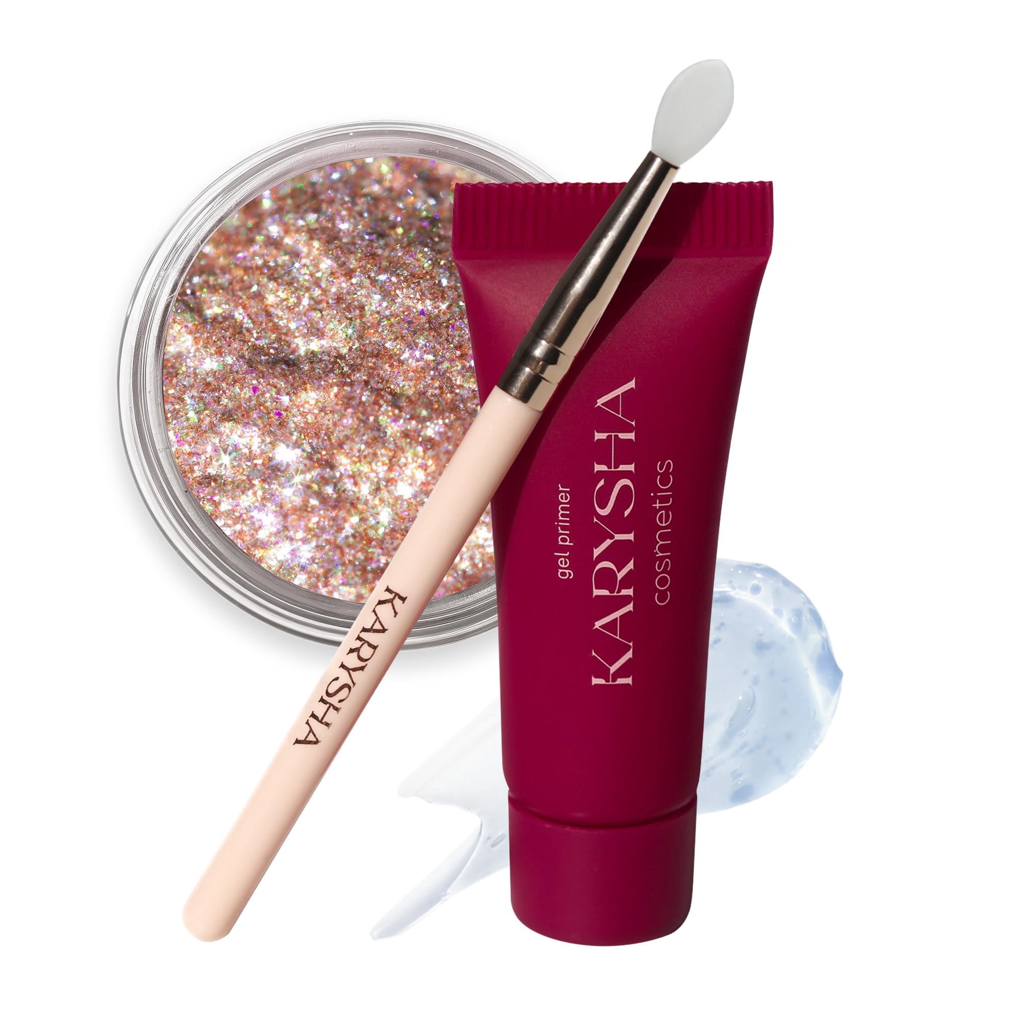 Organic Mineral Loose Eye Shadow, Glitter, Shimmer, Super Radient Beige ...