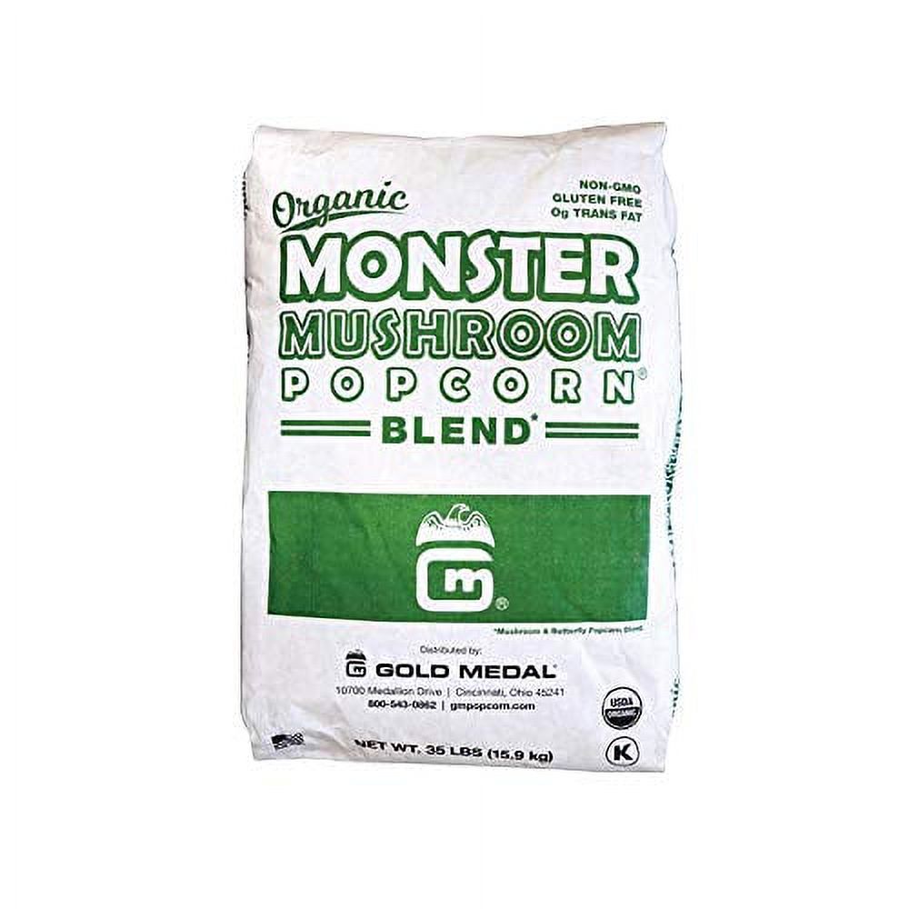 Organic Monster Mushroom Popcorn 35 lb Bag - Walmart.com