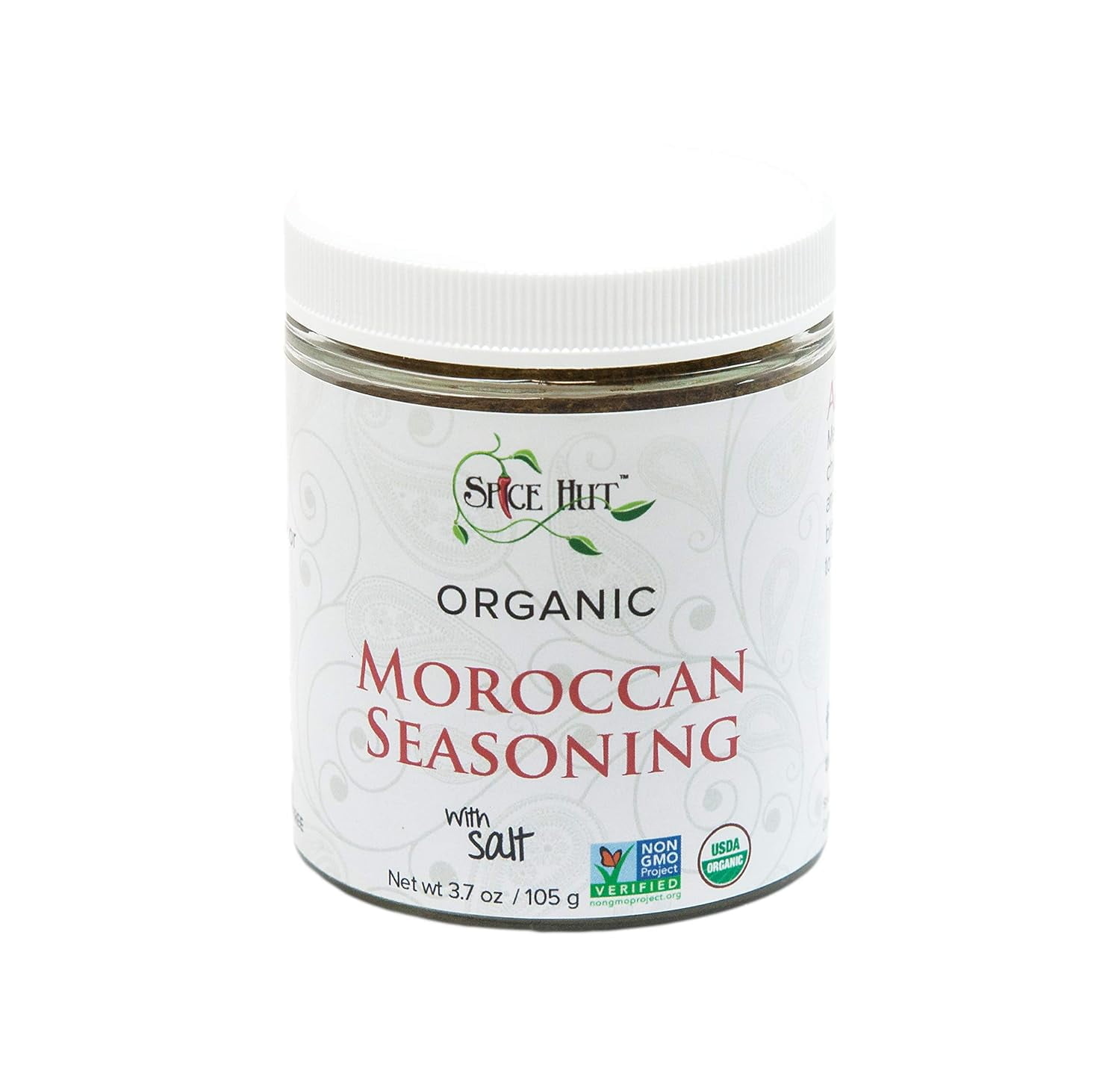 Organic Moroccan Seasoning Mix, with Salt, Authentic Mediterranean ...