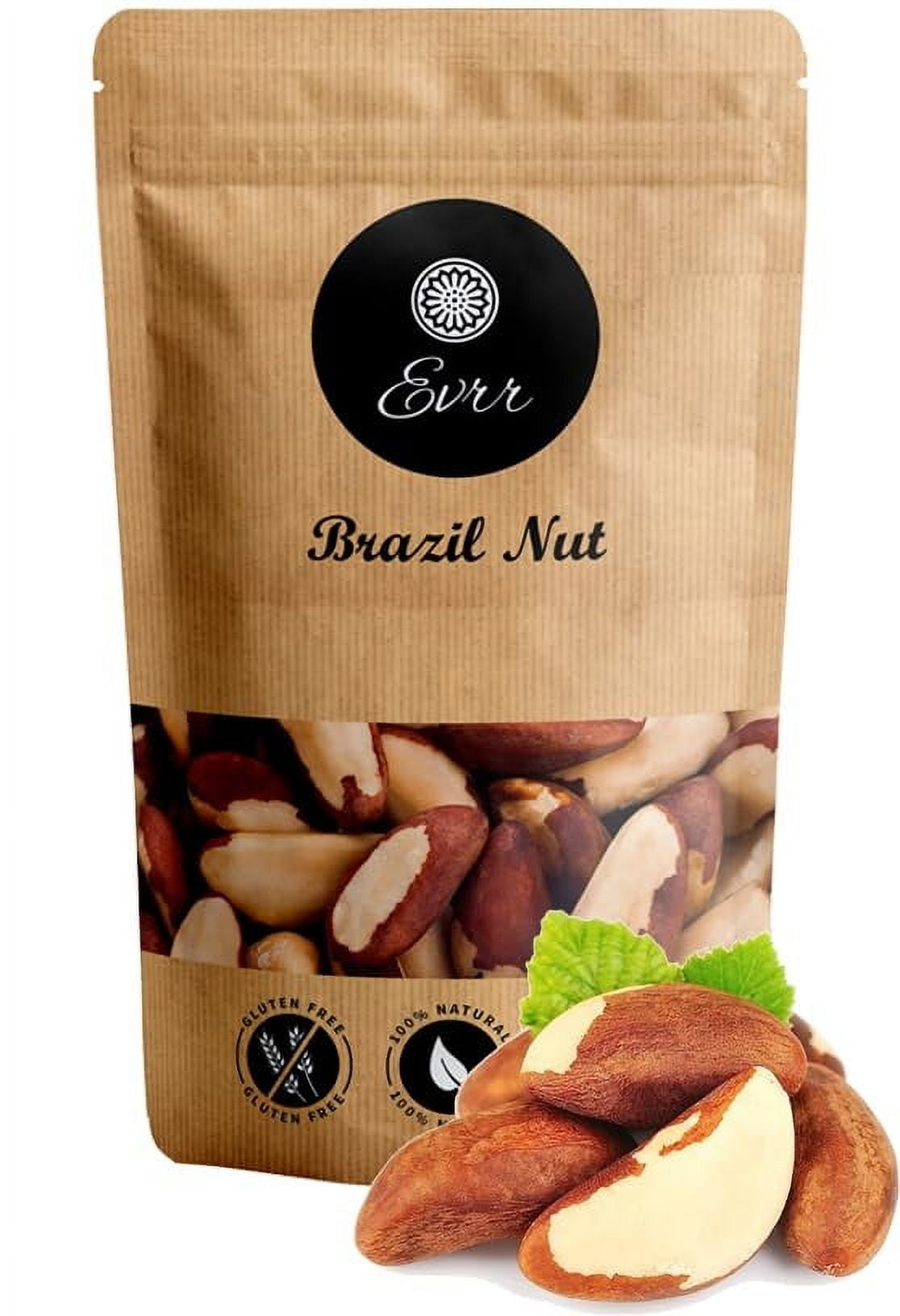 Organic Natural Brazil Nuts By Evrr 500gm, | Rich In Iron, Calcium ...